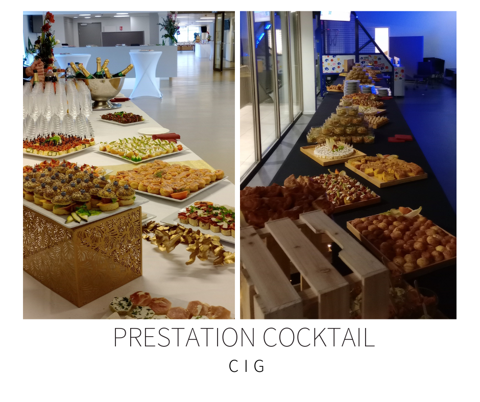 Le même jour, un client pour deux ambiances cocktail différentes ...