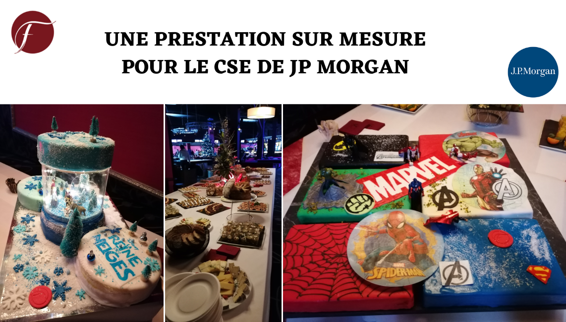 Prestation pour le CSE De JP MORGAN – Firmin Traiteur
